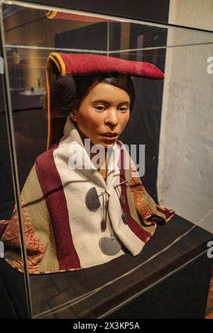 Arequipa, Peru - Dec 4, 2023: Ica Maiden 'Juanita' at the Santuarios ...