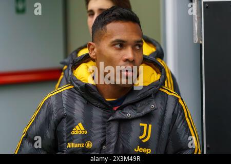 Alex Sandro of Juventus during the Serie A match at Allianz Stadium ...