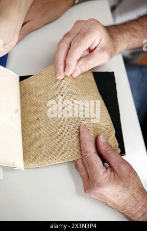 Occupational therapy, textures: shape and texture recognition exercise ...