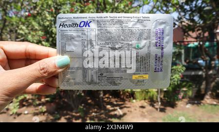 Health OK tablet is Multivitamin and Multimineral Capsules in strip of ...