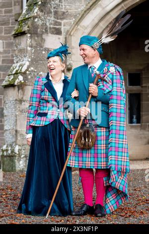 Pictured: Clan Chief Mike Buchanan Scotland’s ancient clans unite to ...