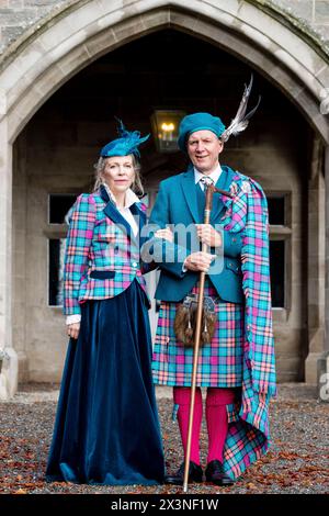 Pictured: Clan Chief Mike Buchanan with wife Paula Scotland’s ancient ...