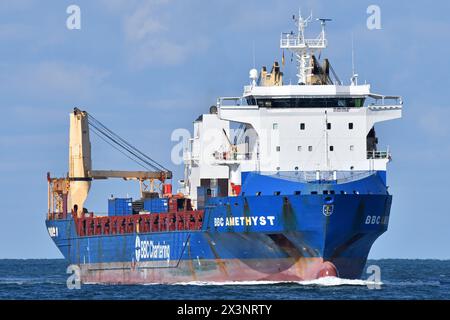 General Cargo Ship BBC AMETHYST Stock Photo - Alamy