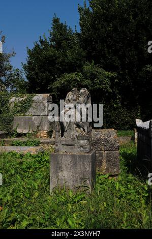 A family monument of the 1st to 3rd centuries AD in a walled burial ...