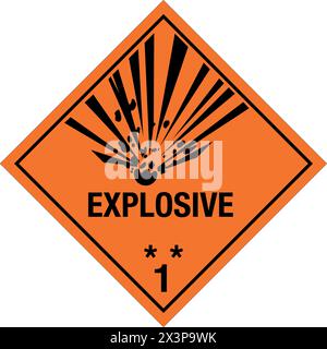 Class 2 Hazardous HAZMAT Material Label IATA Transportation Flammable ...