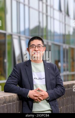 Robotics science Glasgow University Gang Li Stock Photo - Alamy