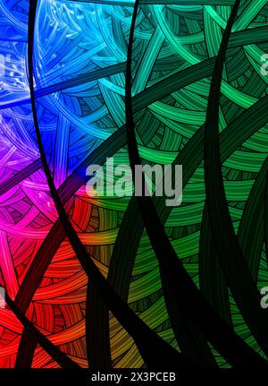 Radiant Laser Glow: Mesmerizing Backgrounds for Creative Content Stock ...