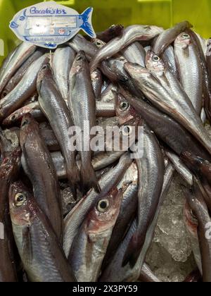 cod fishes in box Stock Photo - Alamy