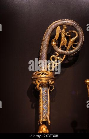 bishop's staff, bronze stick, Amsterdam, Netherlands Stock Photo - Alamy
