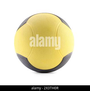 One rubber ball isolated on white. Sport equipment Stock Photo - Alamy
