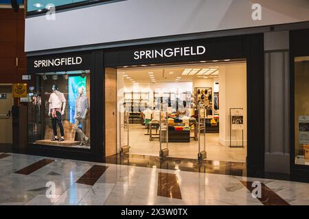 Entrance and window of a Springfield store Stock Photo - Alamy