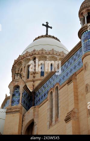 Notre Dame d'Afrique Algeri, Algeria, Africa Stock Photo - Alamy