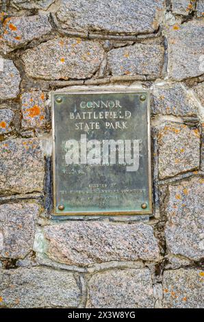 Connor Battlefield State Historic Site Stock Photo - Alamy