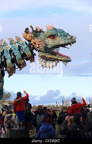 The Calais Dragon Stock Photo - Alamy
