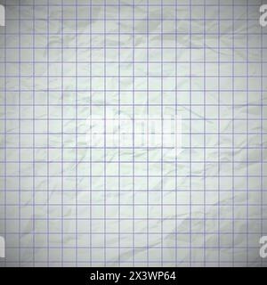 Old dented notebook paper with place for your text. Vector illustration ...