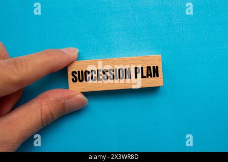 Conceptual succession plan symbol Stock Photo - Alamy