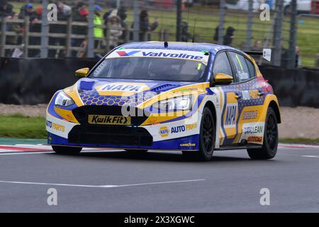 Ashley Sutton, Ford Focus ST, NAPA Racing UK, Round 2, BTCC, British Touring Car Championship ...
