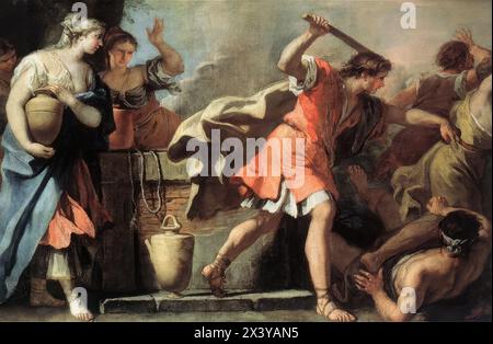 Sebastiano Ricci - Bathsheba at the Bath Stock Photo - Alamy
