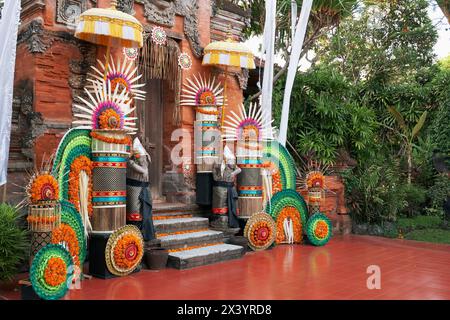 holy hindu temple complex entrance gate at night image is taken at ...