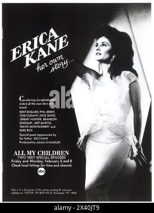 Susan Lucci as Erica in ALL MY CHILDREN, (1999), 1970-2011. © ABC ...