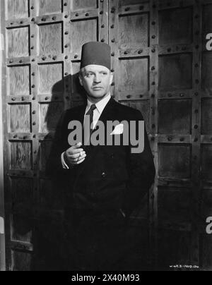 A Portrait of British actor ERIC PORTMAN in WE DIVE AT DAWN 1943 ...