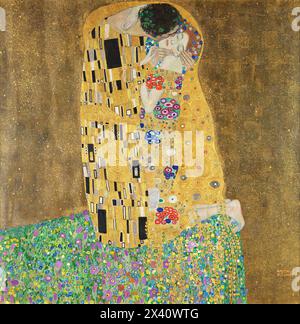The Kiss - Gustav Klimt Stock Photo - Alamy