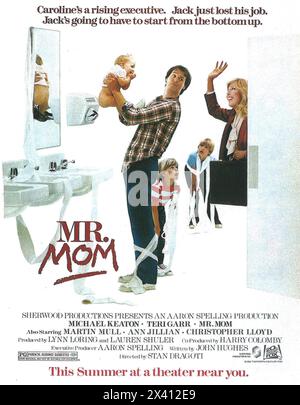 "Mr. Mom" - US Poster 1983 20th Century Fox Michael Keaton, Teri Garr ...