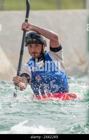 April 26, 2024: Name (BIB) during US Olympic Mens/Womens Canoe/Kayak ...