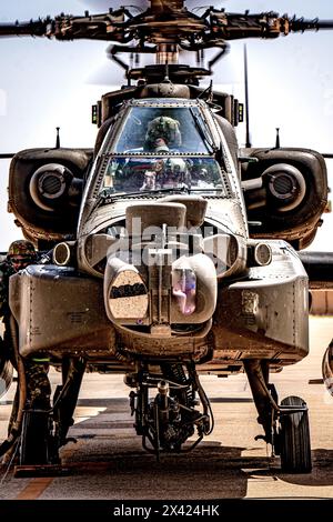 AH-64 pilots assigned to the 1st Attack Battalion, 82nd Combat Aviation ...