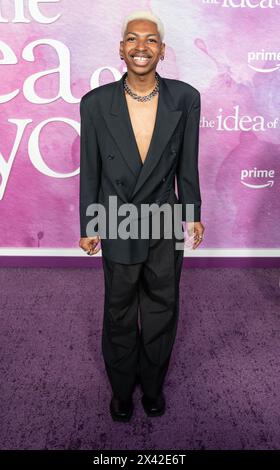 Jordan Hall attends the Amazon MGM Studios 'The Idea Of You' New York ...