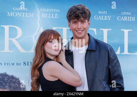 Emily Shaqiri and Nate Iacono during the premiere of the movie SEI ...