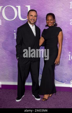 Eric Hayes and Robinne Lee attend the Amazon MGM Studios 'The Idea Of ...
