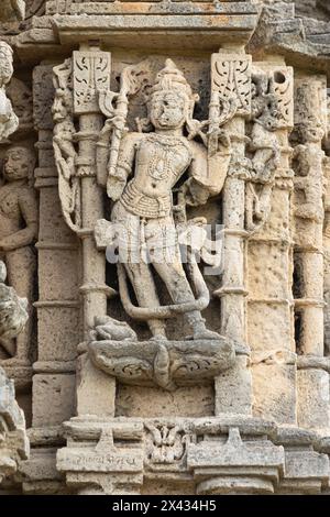Beautiful Exterior of Navlakha Temple, Also Known As Sun Temple, 12th ...