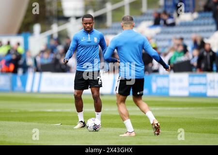 Birmingham City's Ethan Laird warms up ahead of the Sky Bet League One ...