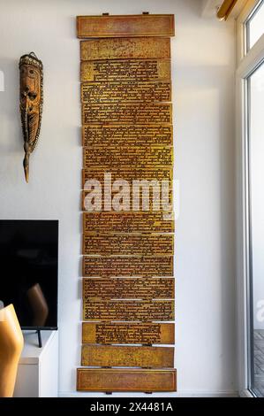 Pali-Book, collection of Buddhist scriptures, similar to Sanskrit, from ...