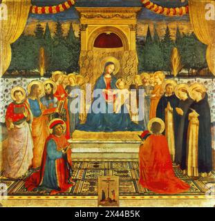 Fra Angelico, Crucifixion, Museo di San Marco, Florence Stock Photo - Alamy