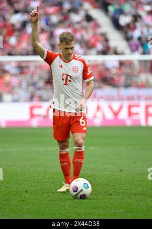 Joshua Kimmich #06 of Germany kick the ball during the 2026 FIFA World ...