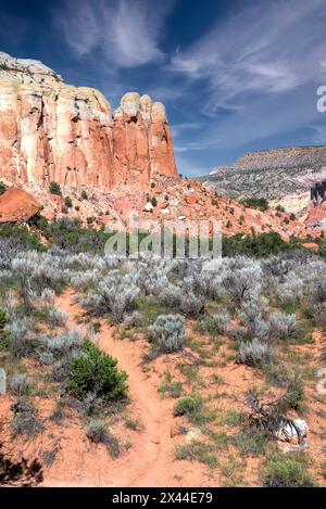 The Carson National Forest landscape near Taos features diverse ...
