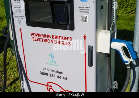 InstaVolt Charging Station, EV charging, Emma Green, Reading, Berkshire, England, UK, GB Stock ...
