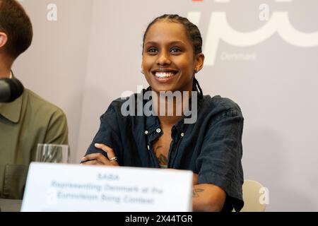 The artist SABA, with the real name Anna Saba Lykke Oehlenschlaeger ...