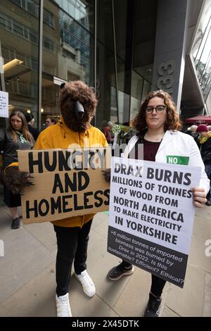 Chris Packham leads protests against Drax over environmental ...