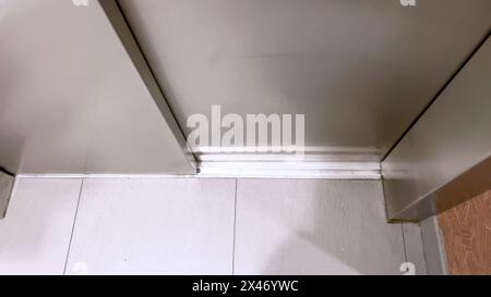 Elevator Threshold and Floor Detail Stock Photo - Alamy