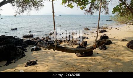 scenic beach at koh thalu island in thailand Stock Photo - Alamy
