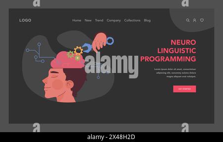 Neuro-linguistic programming exploration. Mind intricate workings ...