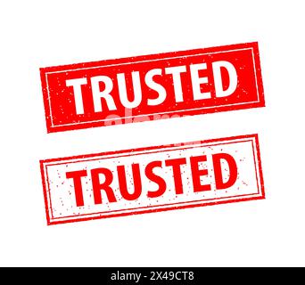 trust stamp. trust square grunge sign. trust Stock Vector Image & Art ...