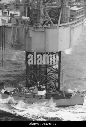 THE SUPPLY VESSEL SPEARFISH SINKS IN THE ENGLISH CHANNEL AFTER ...