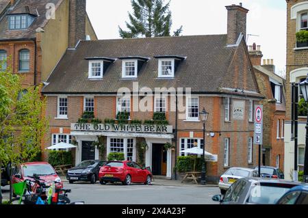 LONDON- APRIL 22, 2024: The Old White Bear pub in Hampstead, north west London Stock Photo - Alamy