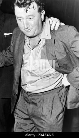 Brendan Behan (1923-1964), Irish author of the political play, "The ...