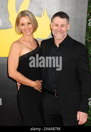 HOLLYWOOD, CALIFORNIA - APRIL 30: (L-R) Kelly Marie and Keir Beck ...