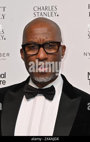 London, UK . 1 May, 2024 . Clint Dyer and Saskia Reeves pictured at the ...